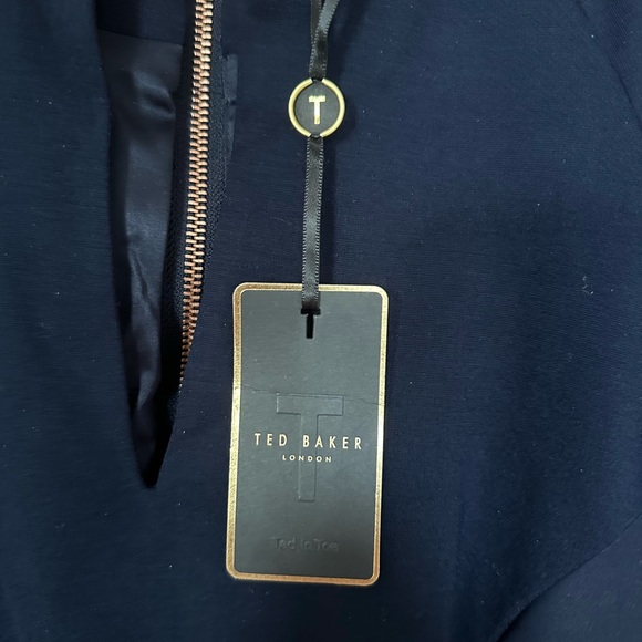 Ted Baker London | Dresses | Ted Baker Navy Sheath Dress In Size 8 ...
